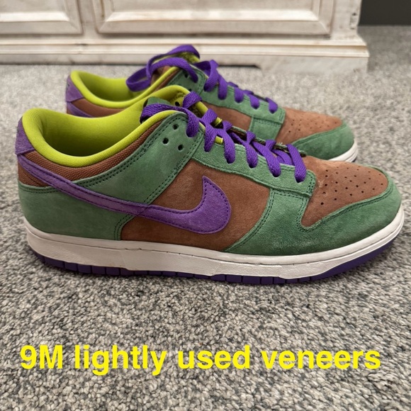 Nike | Shoes | Nike Dunk Low Veneers 9m Slightly Used With Box | Poshmark